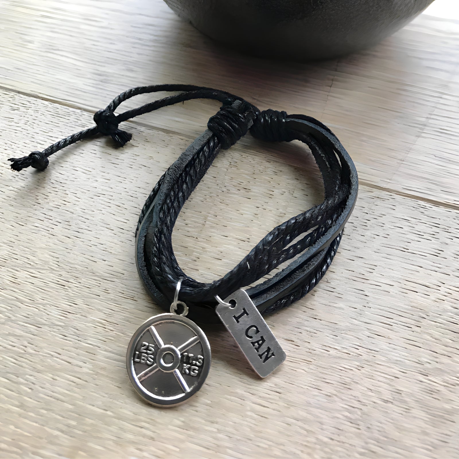 Leather Bracelet | Premium Leather | Leather Strength Bracelet